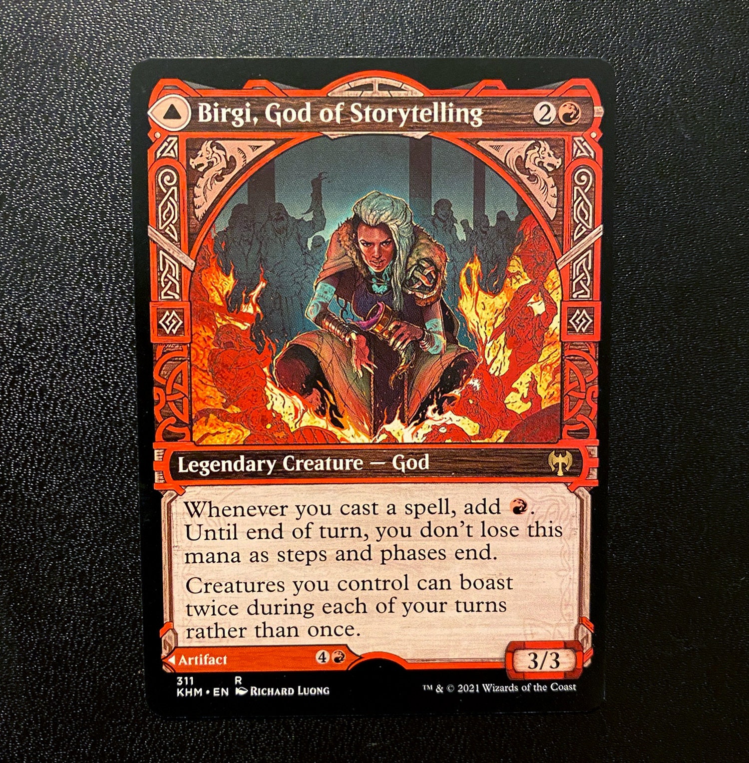 Birgi the Storyteller Showcase Magic the Gathering Artist - Etsy UK