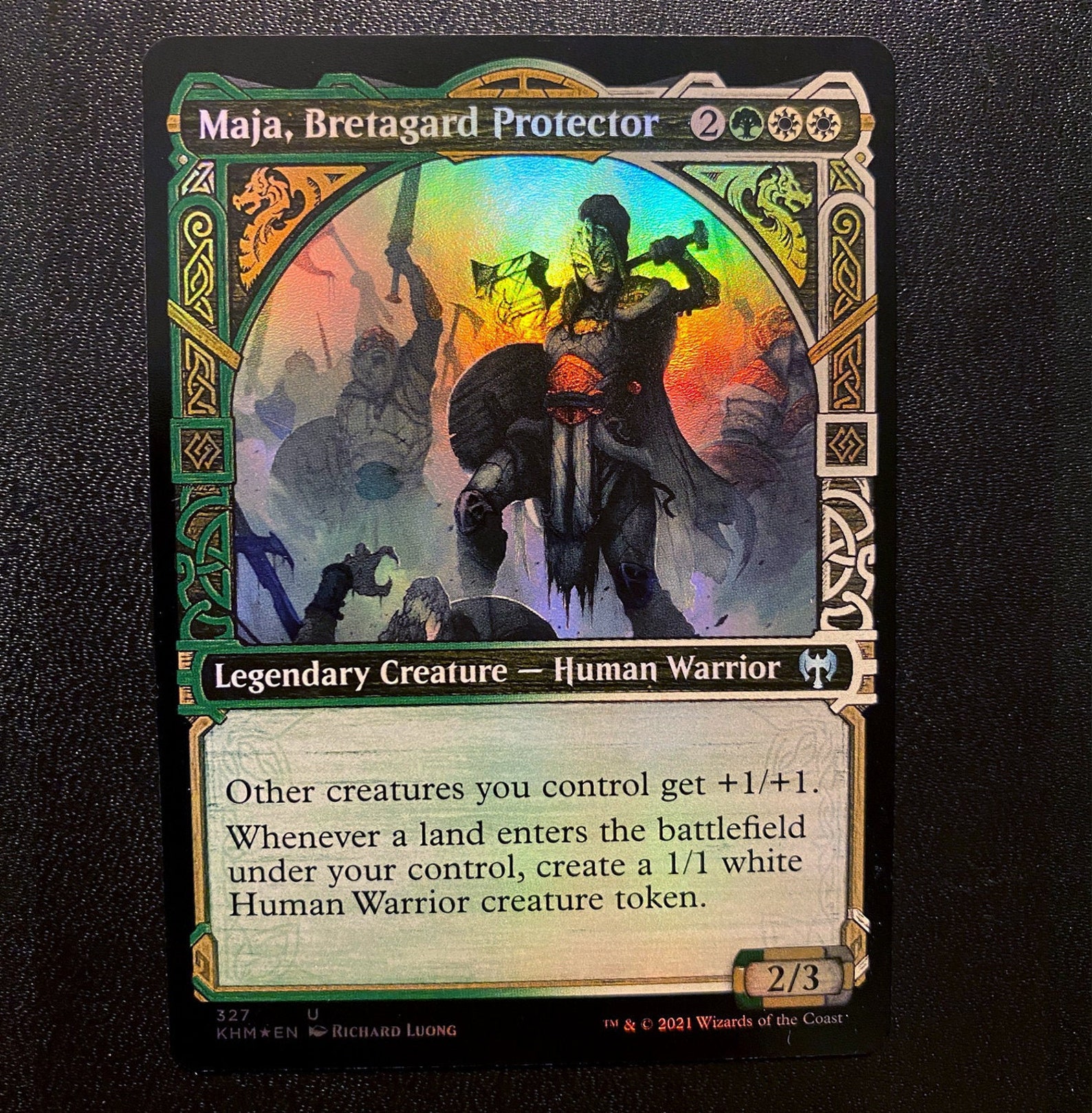 Maja Bretagard Protector Showcase Magic the Gathering Artist | Etsy
