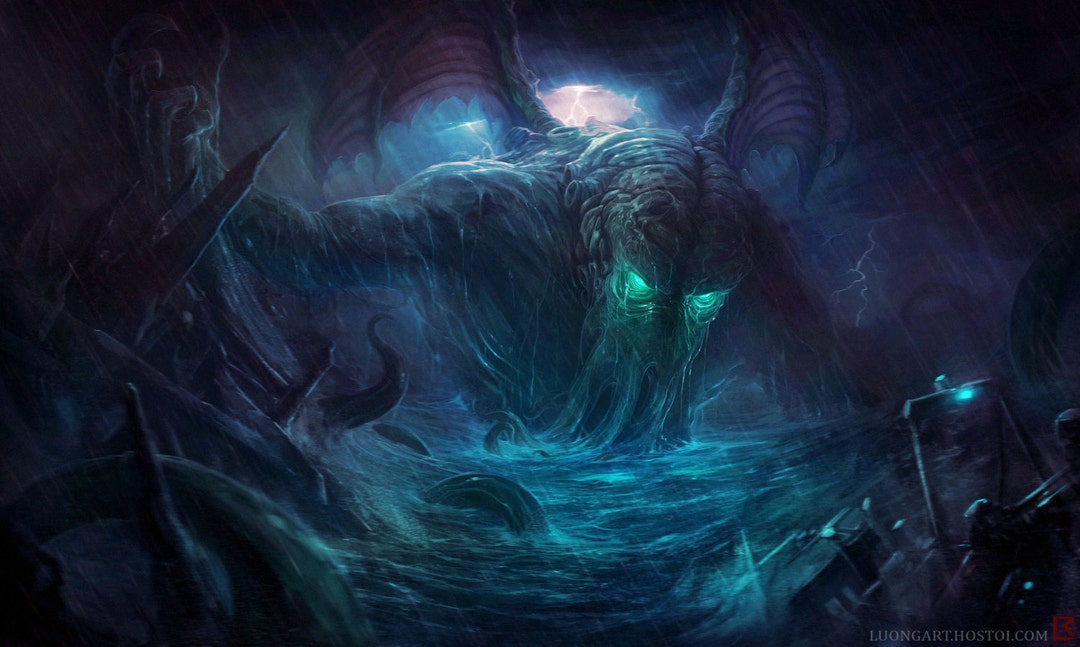 Cthulhu Limited Edition Archival Lithograph Art Print Signed and ...