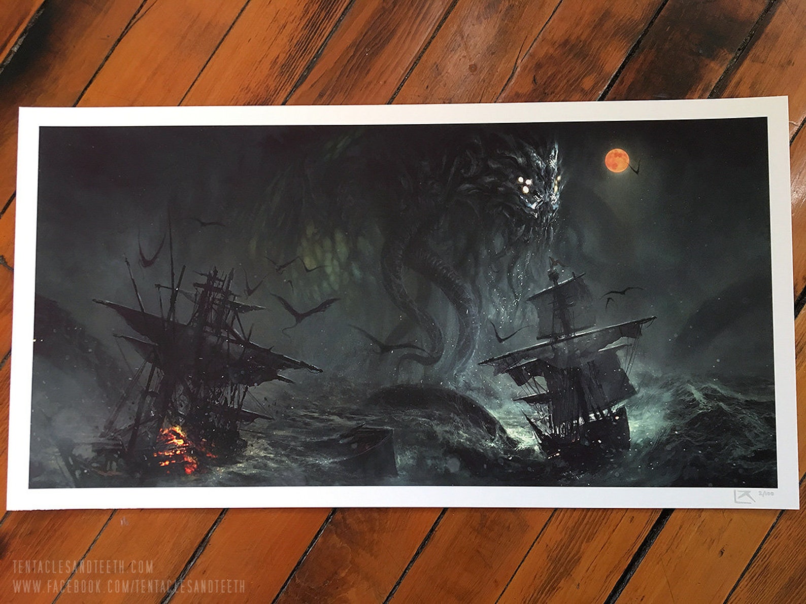 Cthulhu Art Print - Etsy