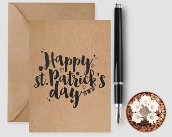 St patricks day card | Etsy