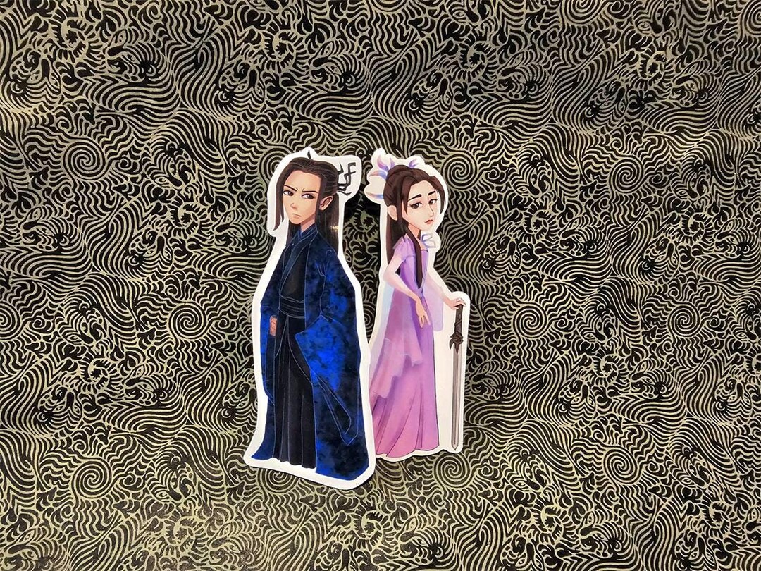 Xunfeng & Danyin Sticker Set, Love Between Fairy and Devil, Lbfad - Etsy