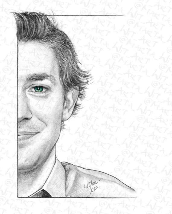 Jim Halpert Drawing