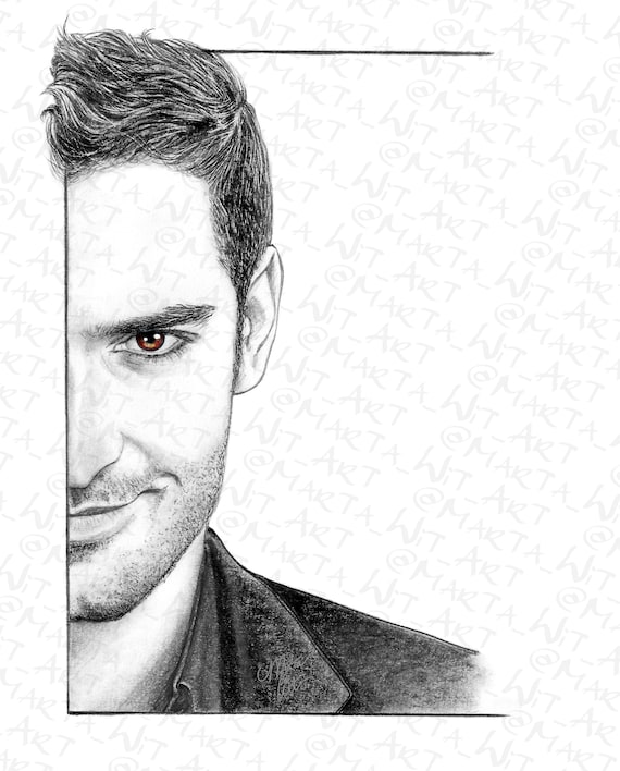 LUC02 Fan Art Print Lucifer 4x6 | Etsy