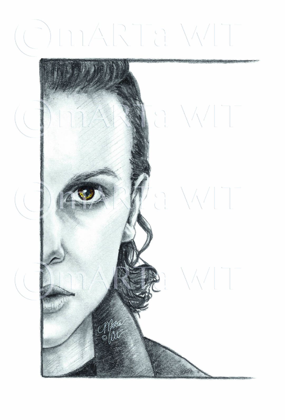 ST08 - Fan Art Print - Eleven - Etsy