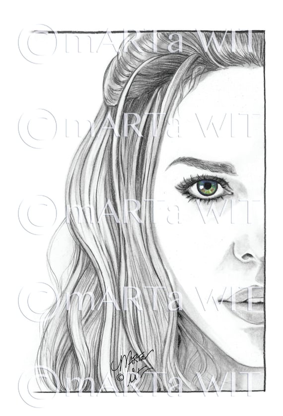 DW01 Fan Art Print Rose Tyler | Etsy