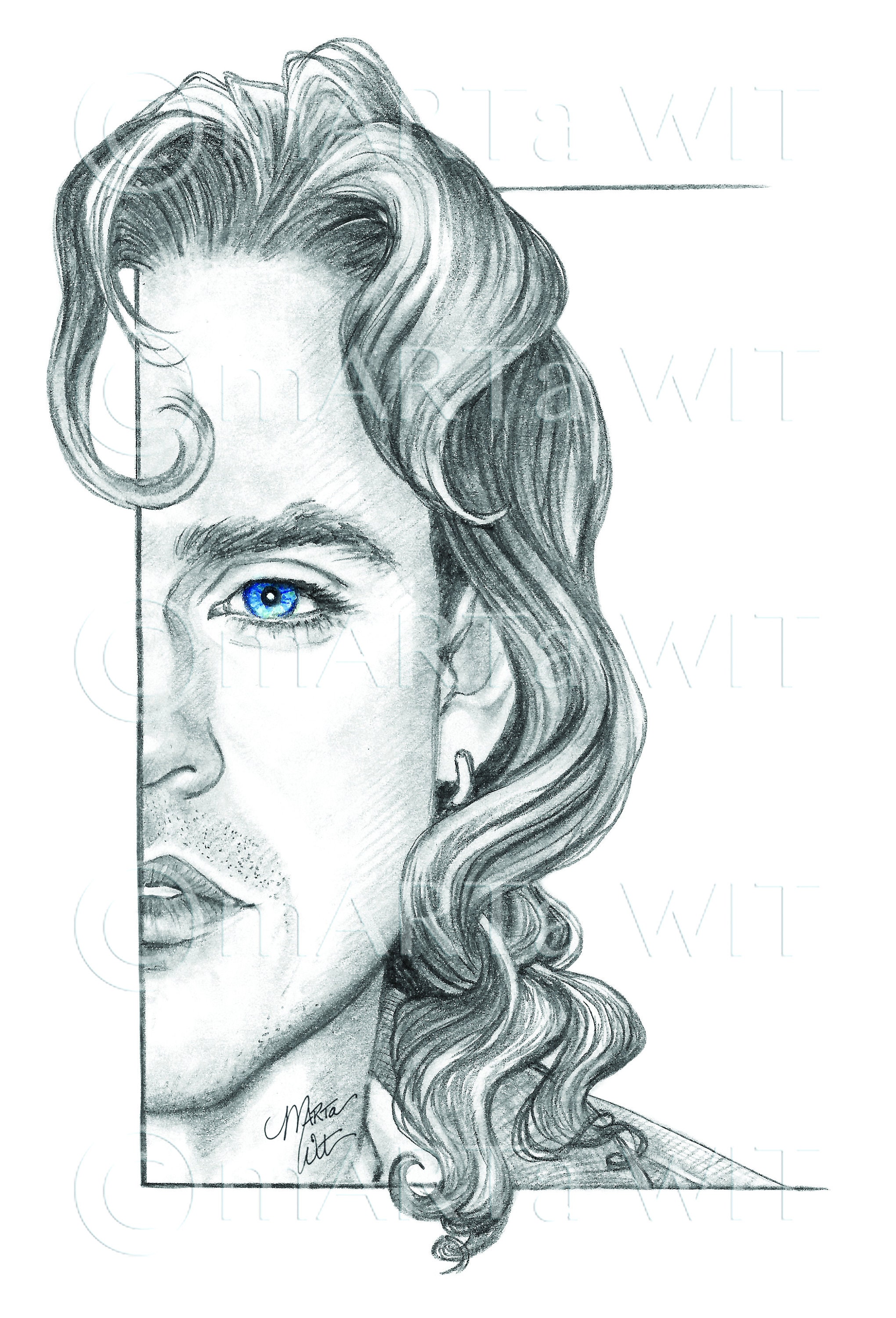 ST16 Fan Art Print Billy Hargrove | Etsy