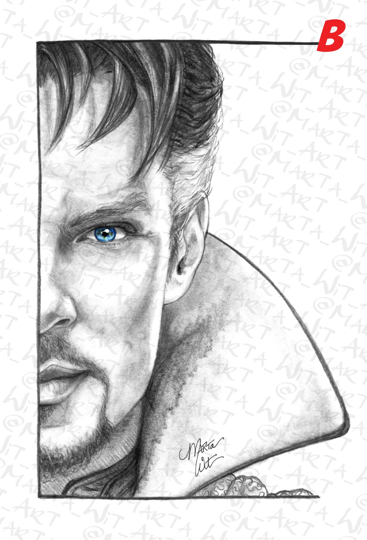 MARVEL39 - Fan Art Print - Doctor Strange - Etsy