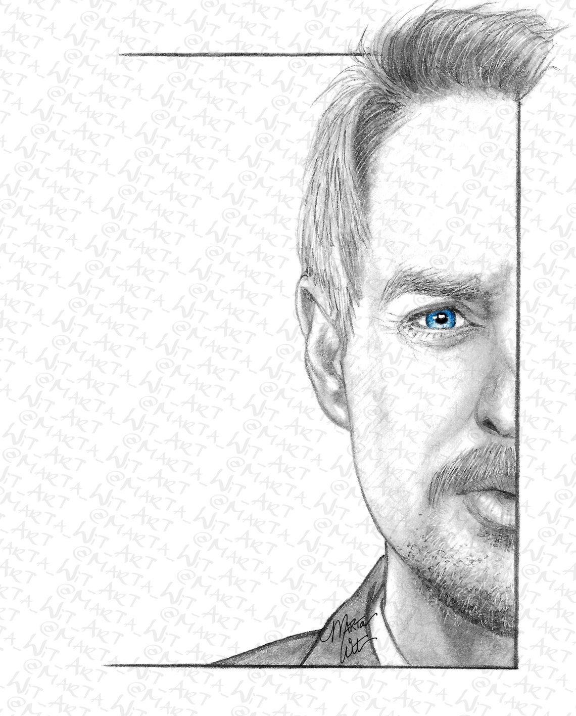 MARVEL59 Fan Art Print Mobius M. Mobius | Etsy