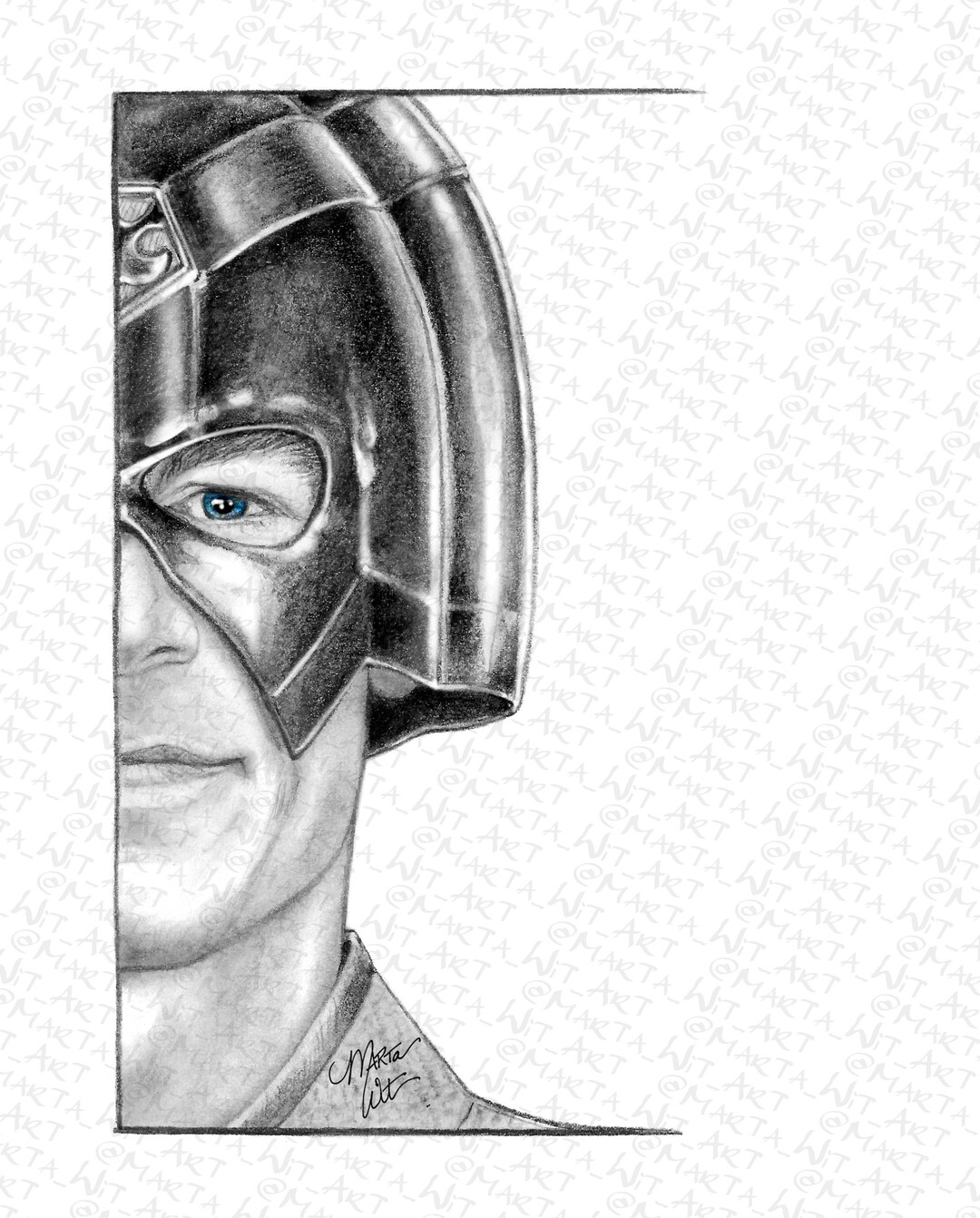 DC20 - Fan Art Print - Christopher the Peacemaker - Etsy