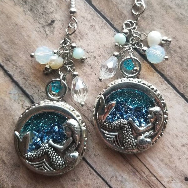 Mermaid Earrings - Etsy