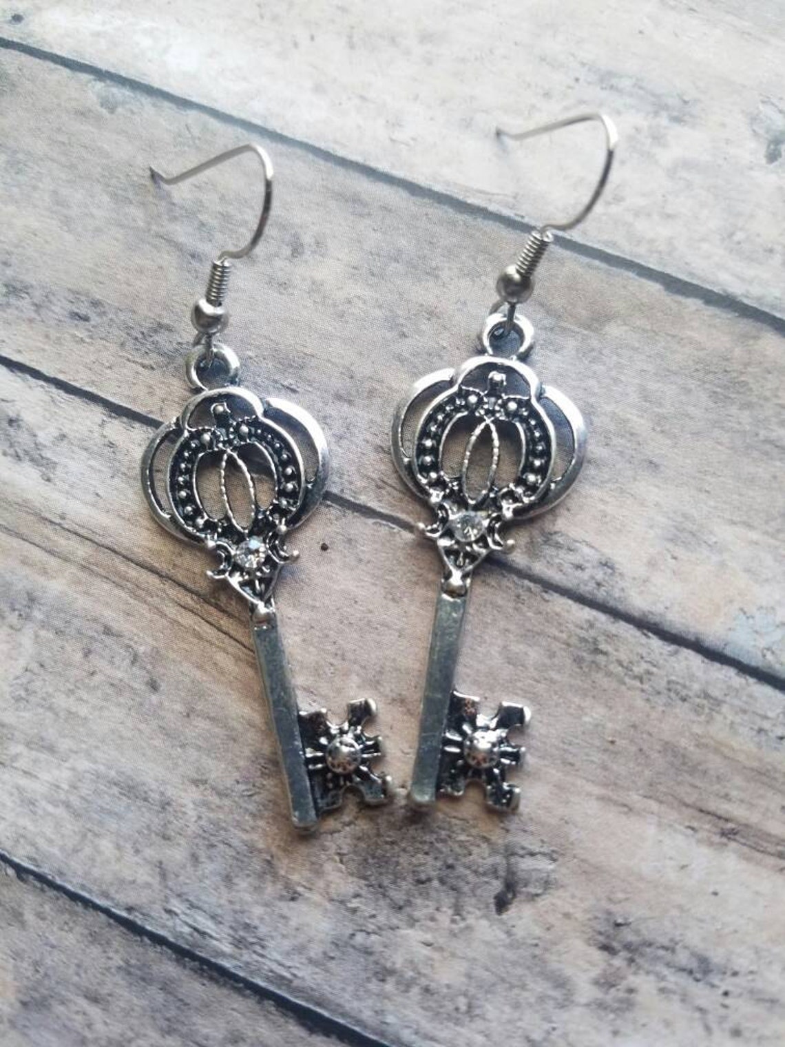 Key Necklace Set Chain With Pendant Gifts for Her Statement - Etsy