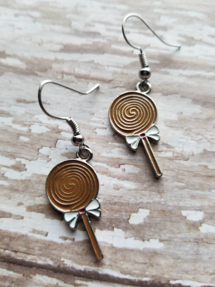 Sweet Treats Lollipop Earrings Gifts for Her Statement - Etsy