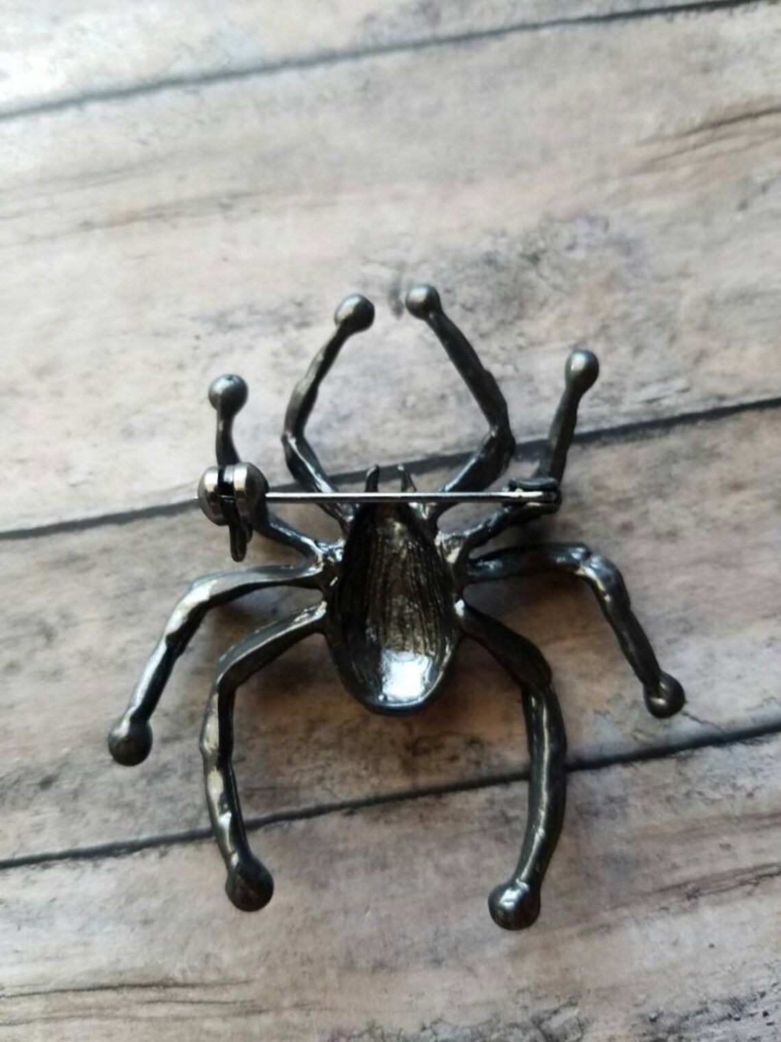 Dazzling Black Spider Brooch Halloween Brooches Gifts for Her Fancy ...