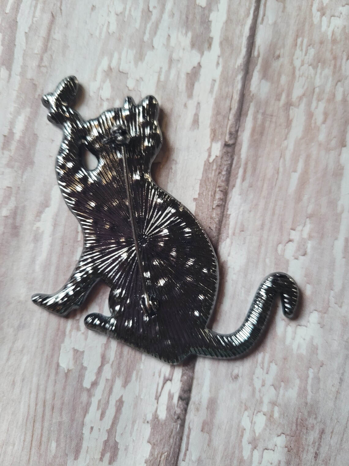 Black Cat Brooch, Crystal Black Cat Brooch, I Love Cats, Cute Black ...