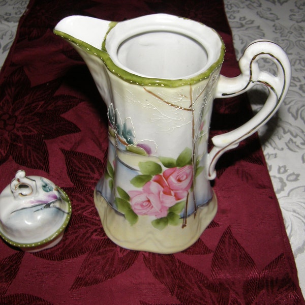 Antique Cocoa Pot - Etsy