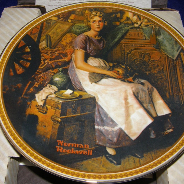 Norman Rockwell Rediscovered Women Series Plates - Etsy