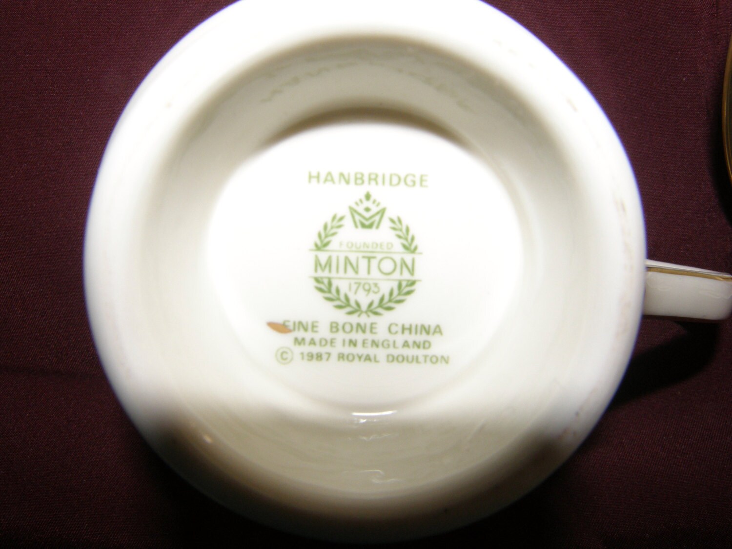 Clearance Center MINTON China HANBRIDGE Pattern Tea Coffee Cup - Etsy