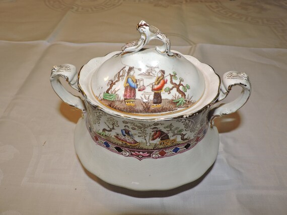 Vintage Adderleys Nankin Pattern Covered Casserole - Etsy