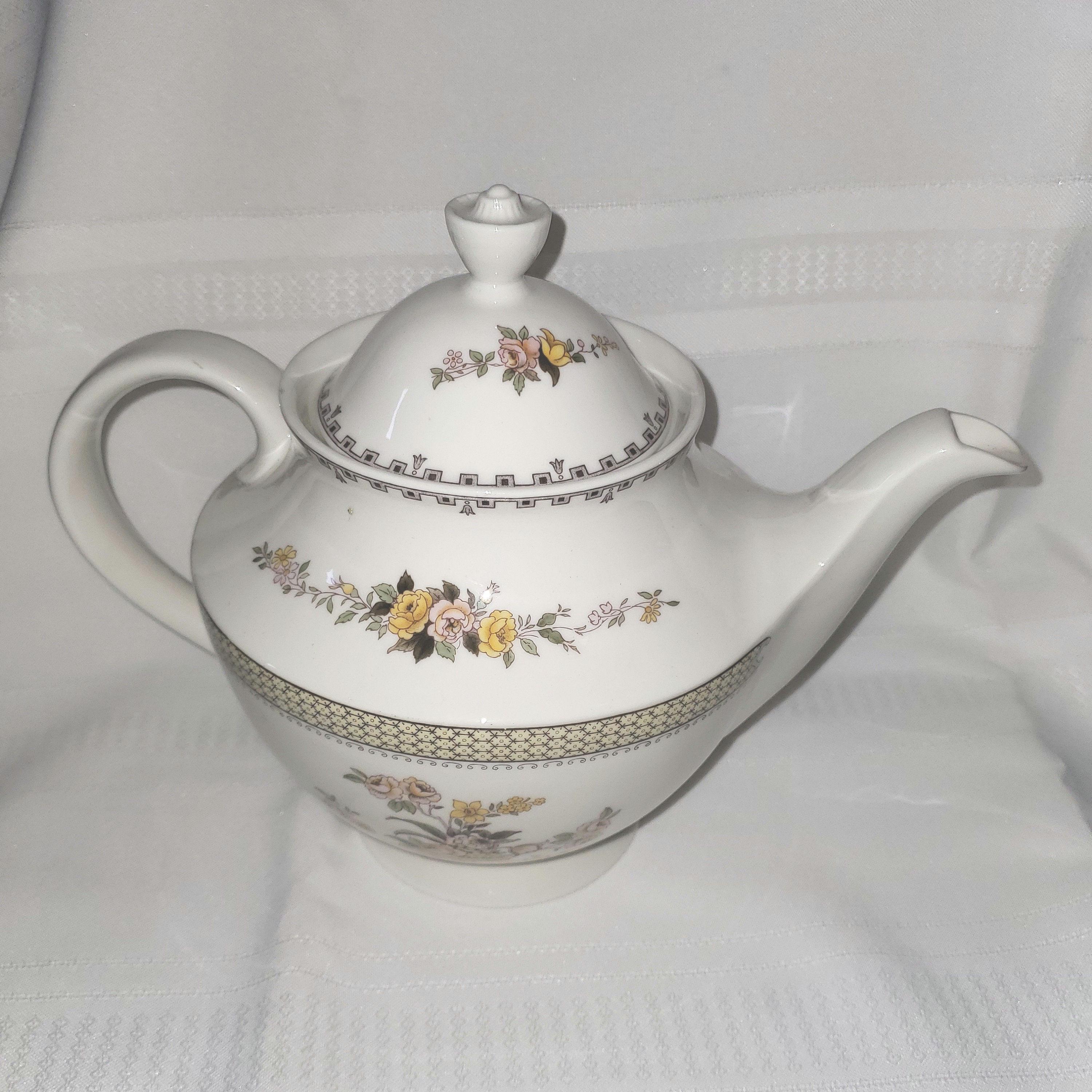 Royal Doulton Hamilton Pattern Teapot - Etsy