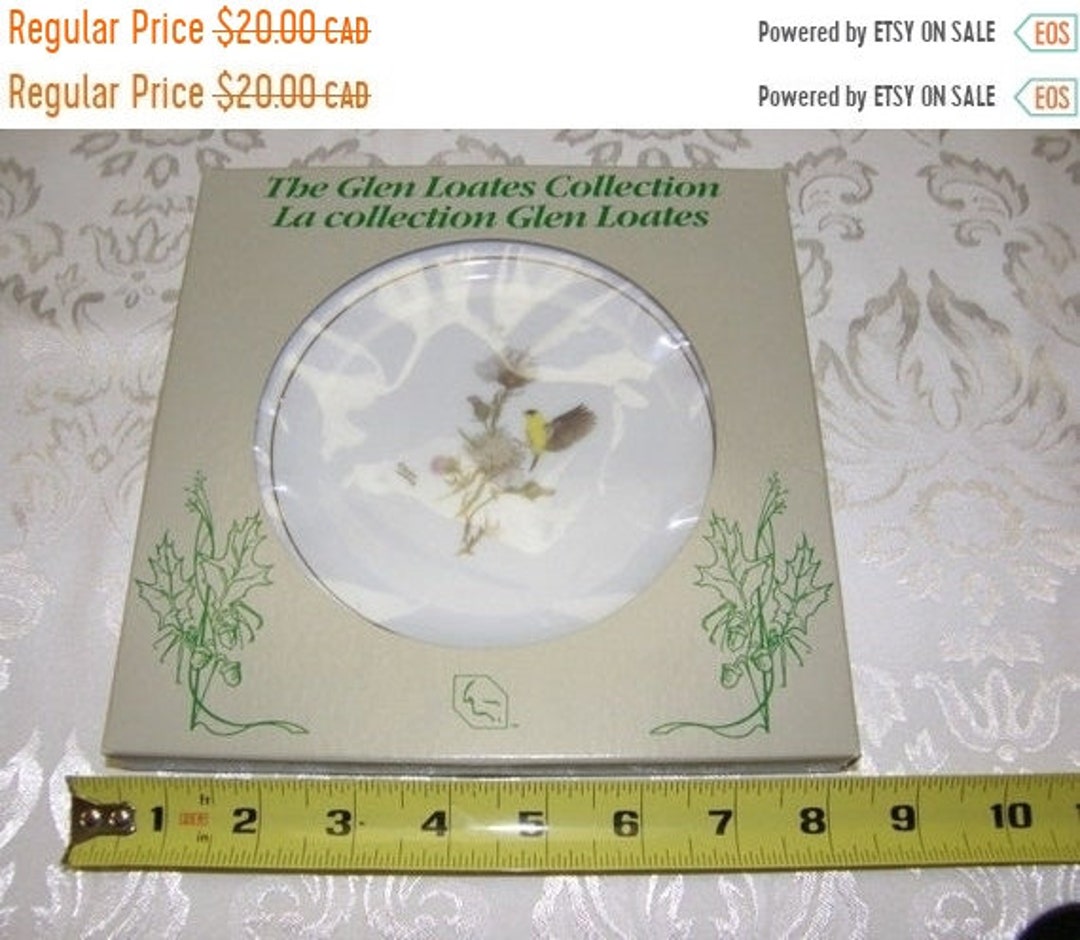 Centre de liquidation GLEN Loates Plat en céramique Chardonneret ...