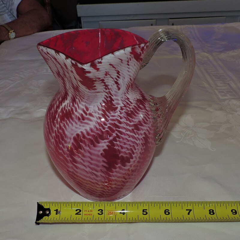 Spatter Glass Vase - Etsy