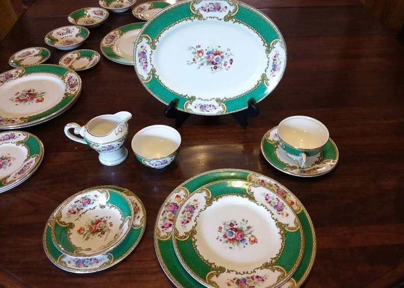 MYOTT STAFFORDSHIRE England China Pieces "the Bouquet" Pattern - Etsy ...