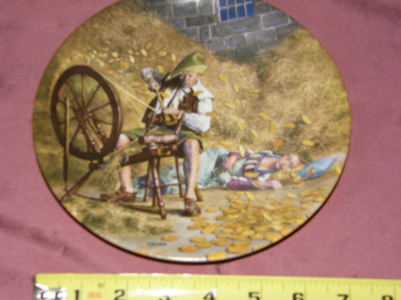 RUMPELSTILZCHEN Collectors Plate Grimms Fairy Tales Series 1981 - Etsy
