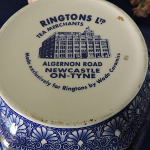 Vtg Ringtons Tea Merchant Water Jug/bowl - Etsy