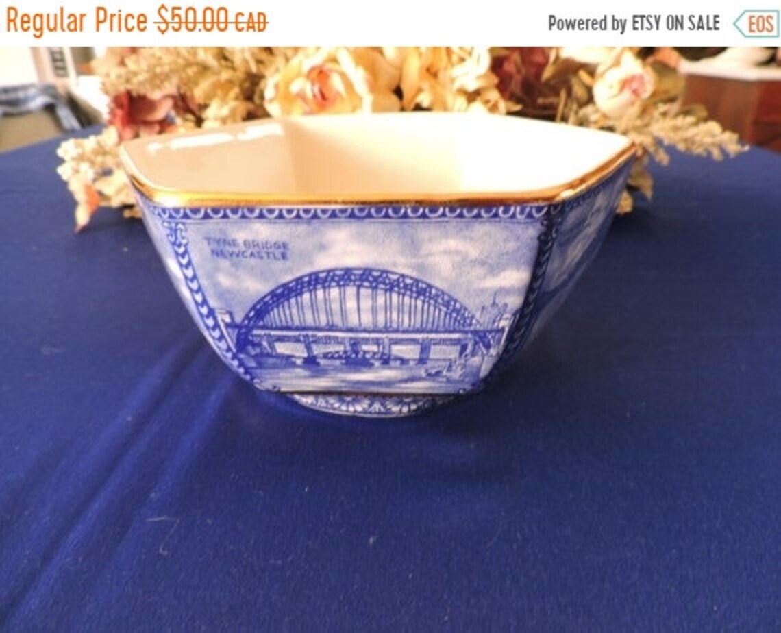 Vtg Ringtons Tea Merchant Water Jug/bowl - Etsy