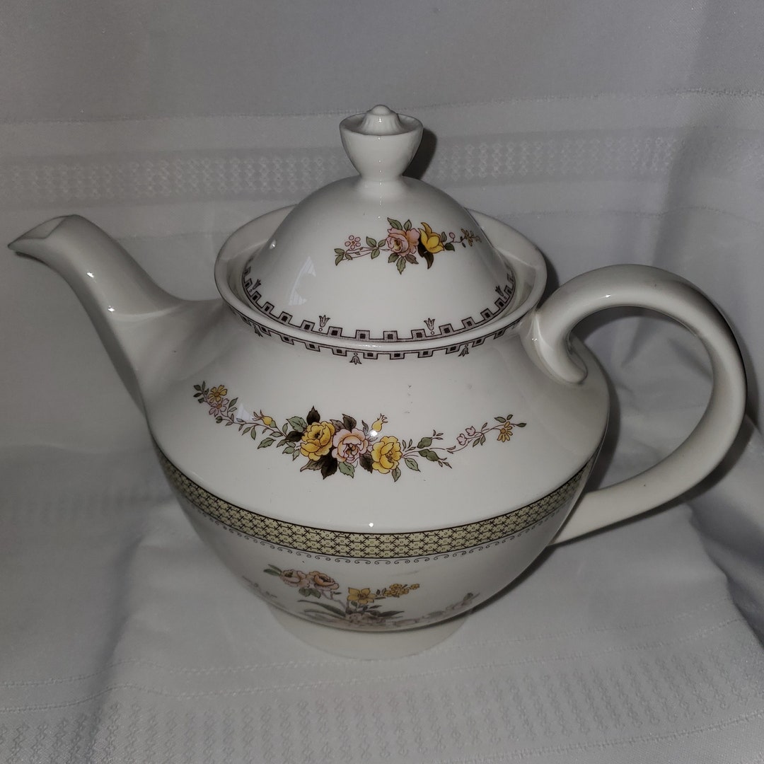 Royal Doulton Hamilton Pattern Teapot - Etsy
