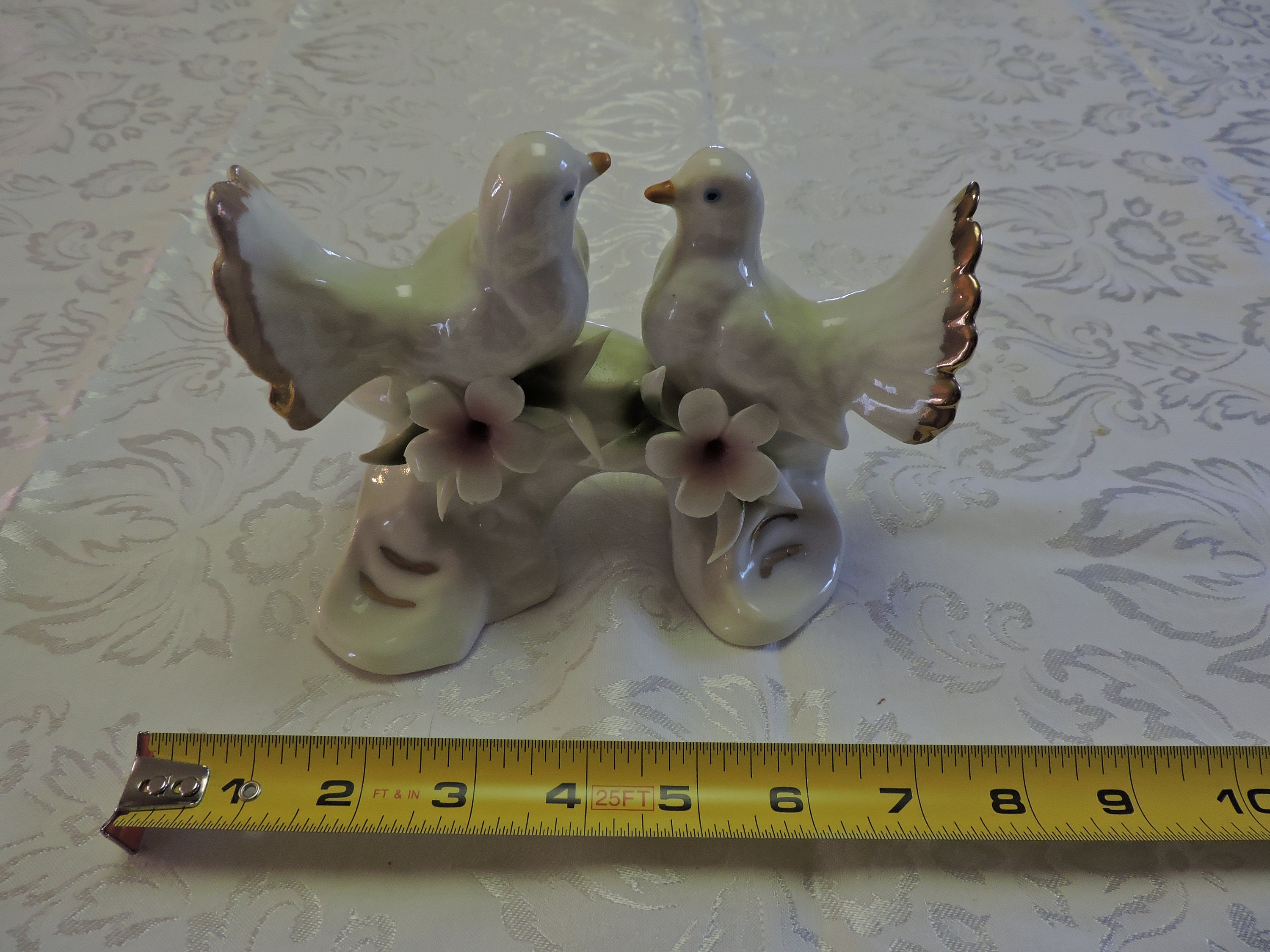 Capodimonte Birds Porcelain Doves or Love Birds Italy - Etsy Canada
