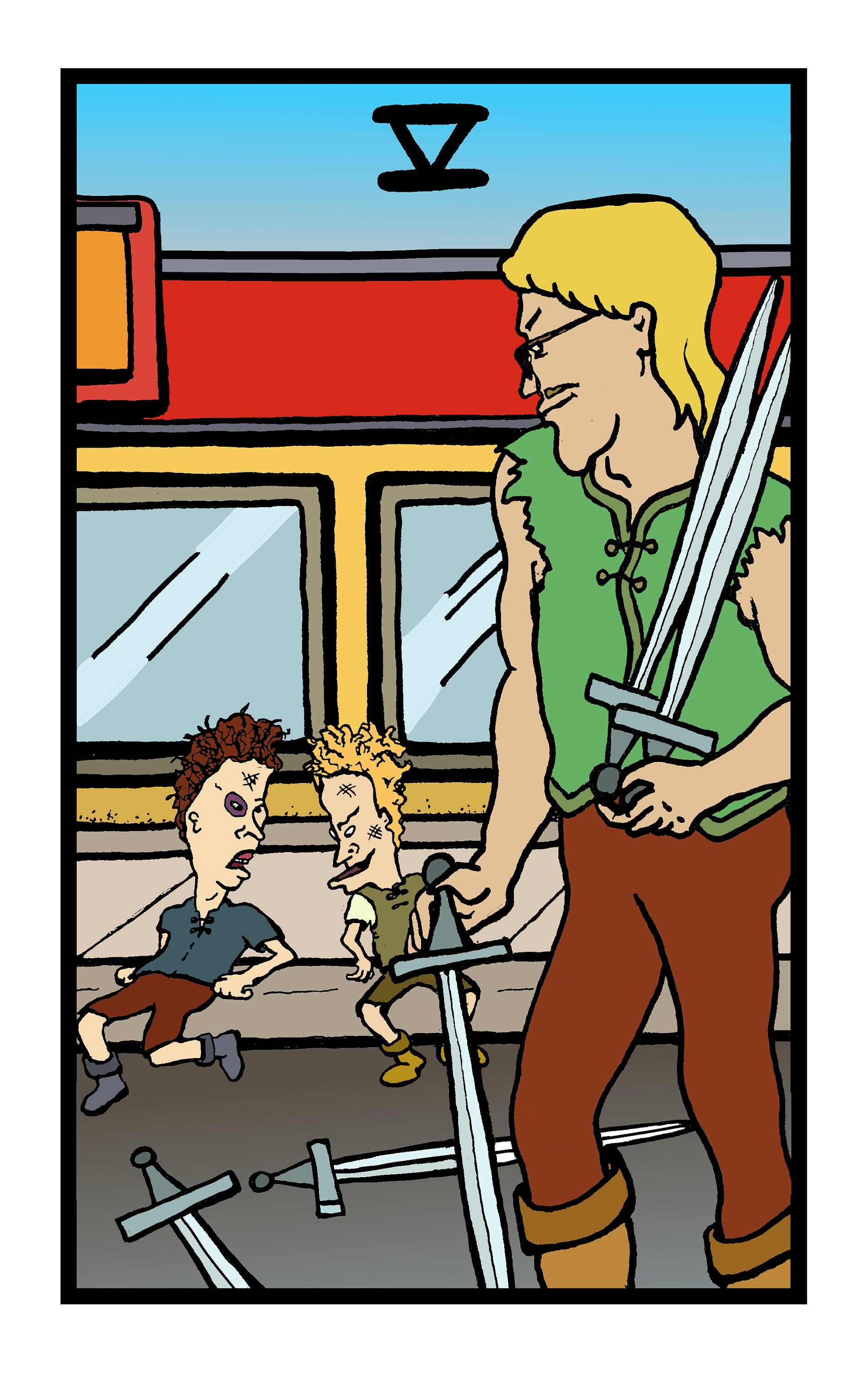 Todd Ianuzzi With Beavis and Butt-head in Beavis and Butthead - Etsy Israel