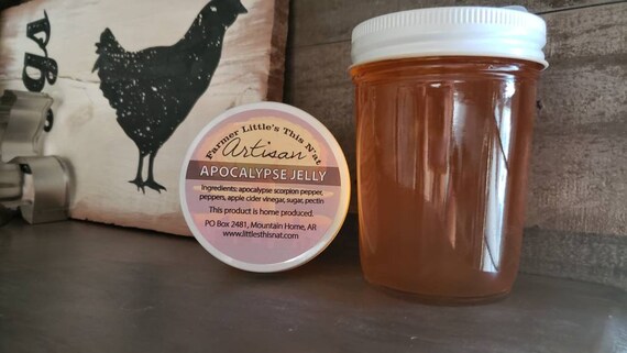 Apocalypse Scorpion Pepper Jelly Hot | Etsy