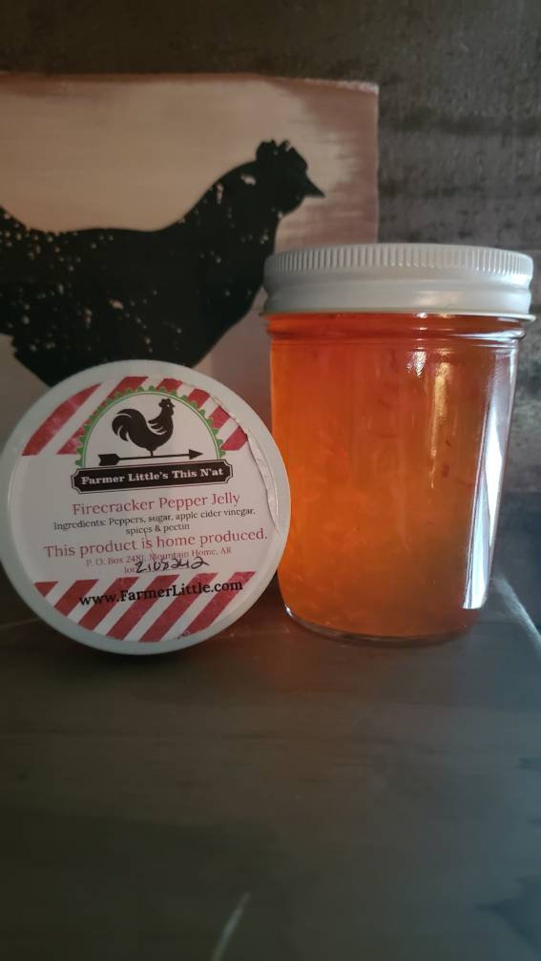 Homemade Firecracker Pepper Jelly - Etsy