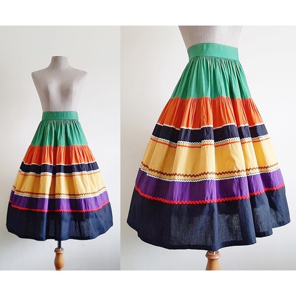 Tiered Skirt - Etsy