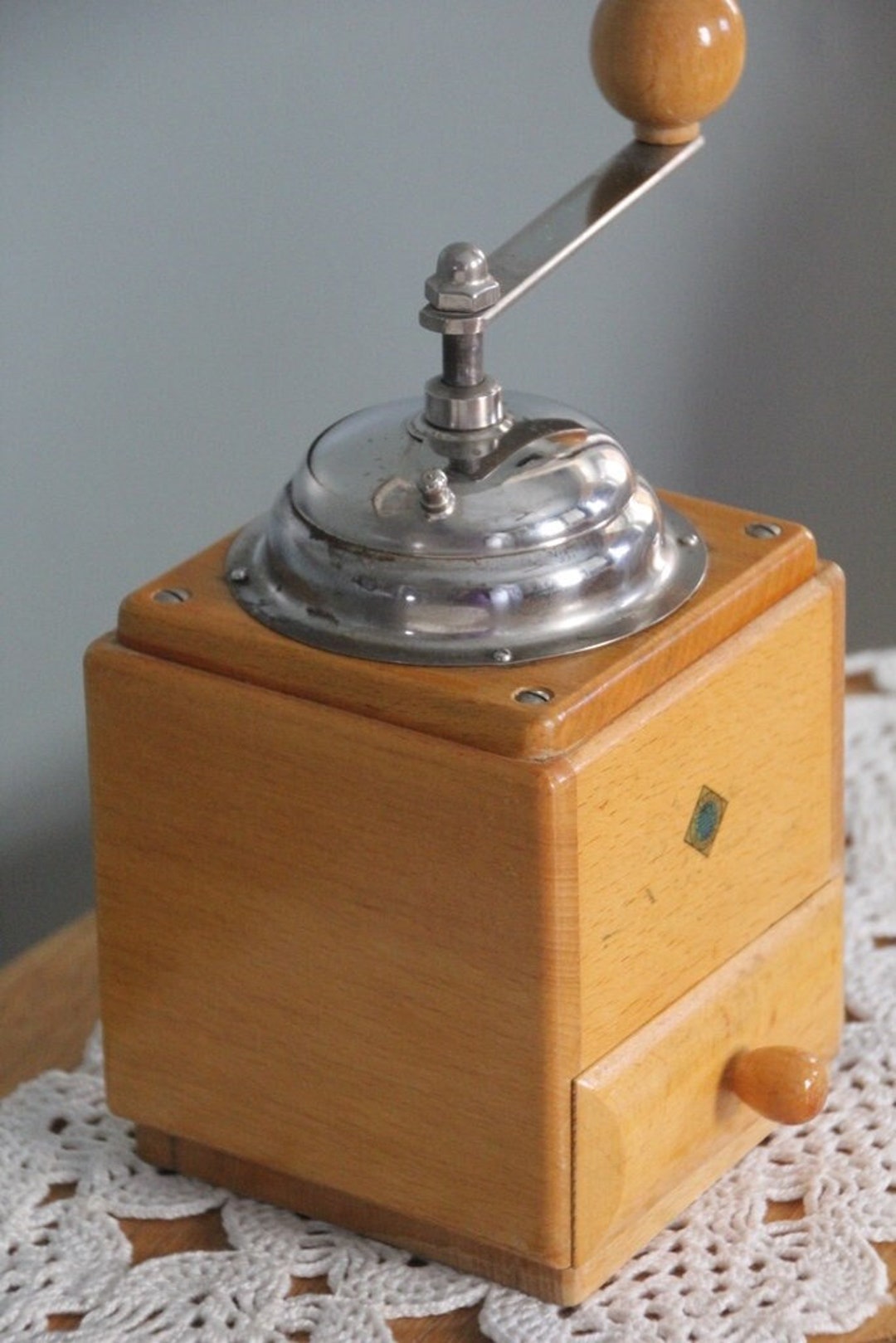 Coffe Grinder Hand Crank German Vintage - Etsy