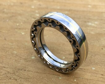 Kinetic ring | Etsy