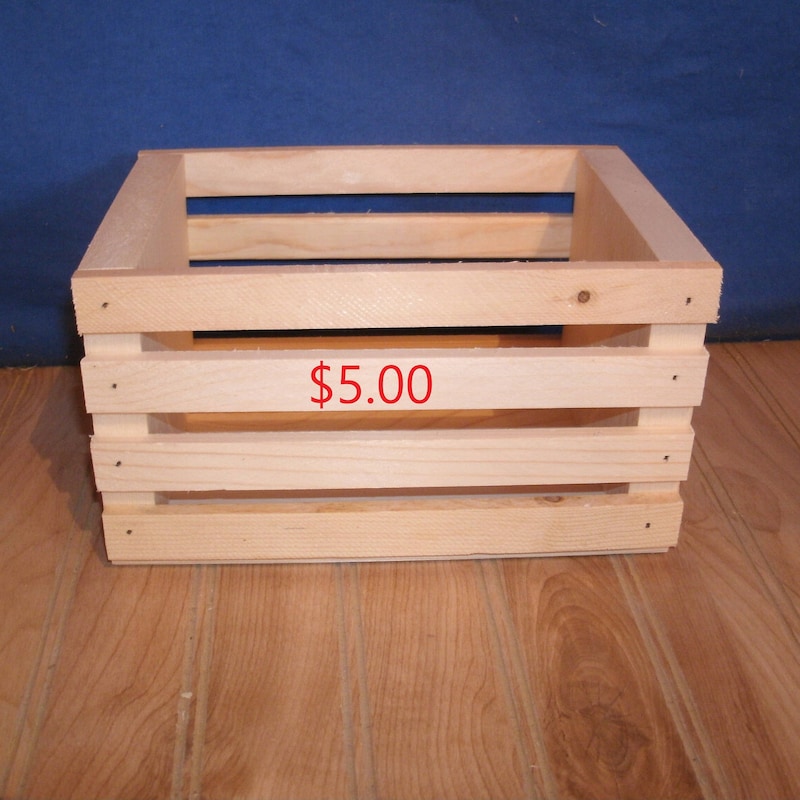 Plain Wood Crates - Etsy