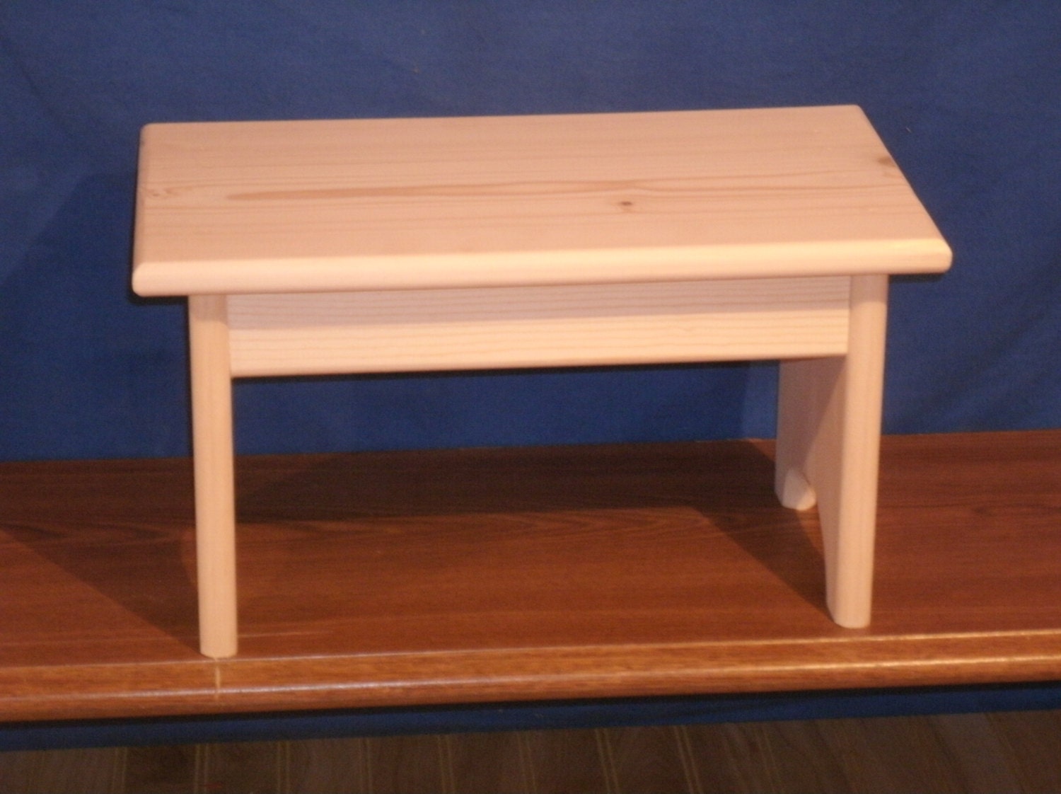 Wood Step Stool 9 Wooden Stool rustic Wooden Stool Unfinished Pine 9 Wood Bench Step Stool Wooden Foot Stool Etsy