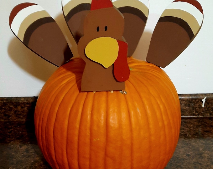 Tom Turkey Pumpkin Pokes - Etsy
