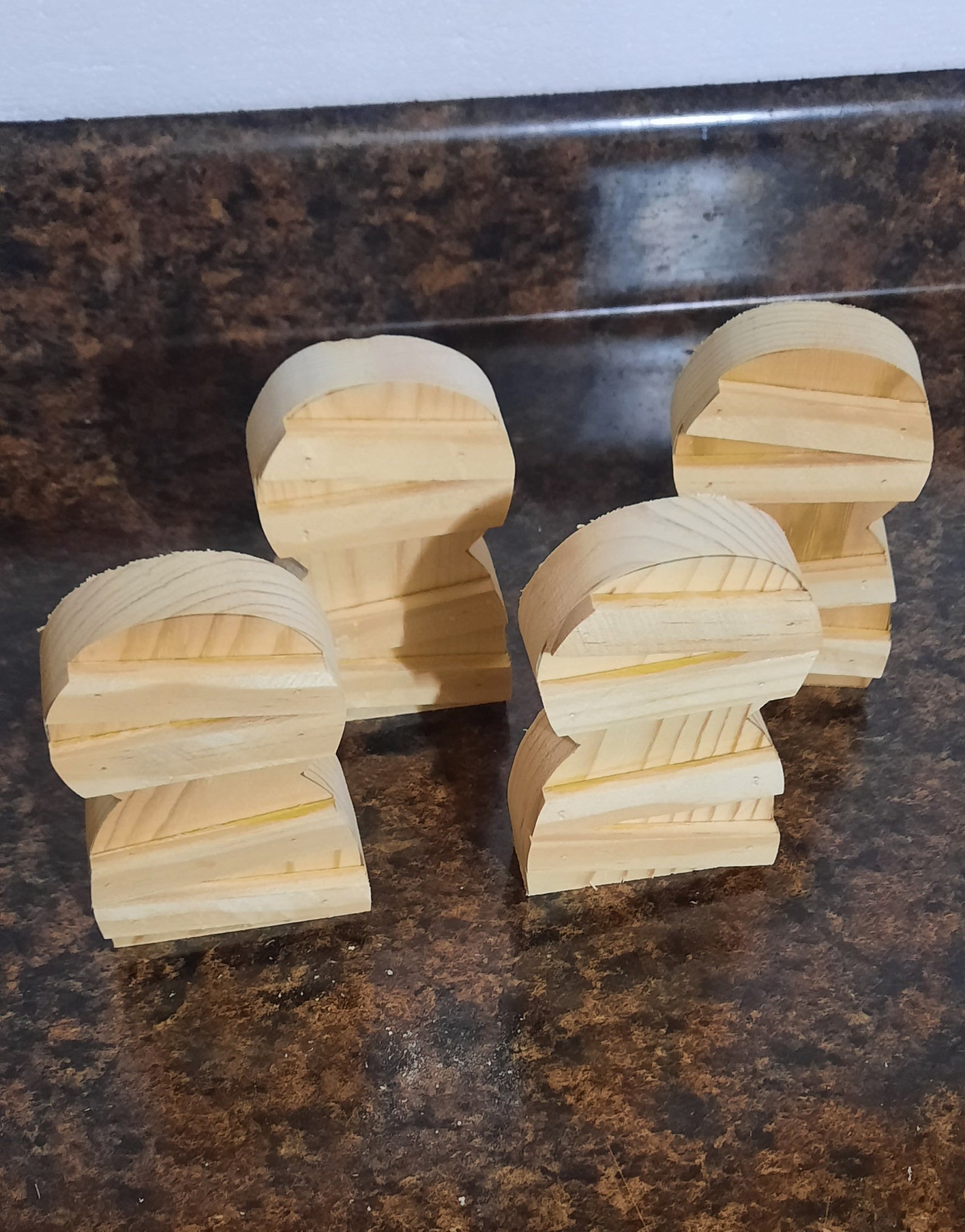 10 or 20 Unfinished Wooden Mummy Cutouts, Wood Mummy, Mummy Shapes ...