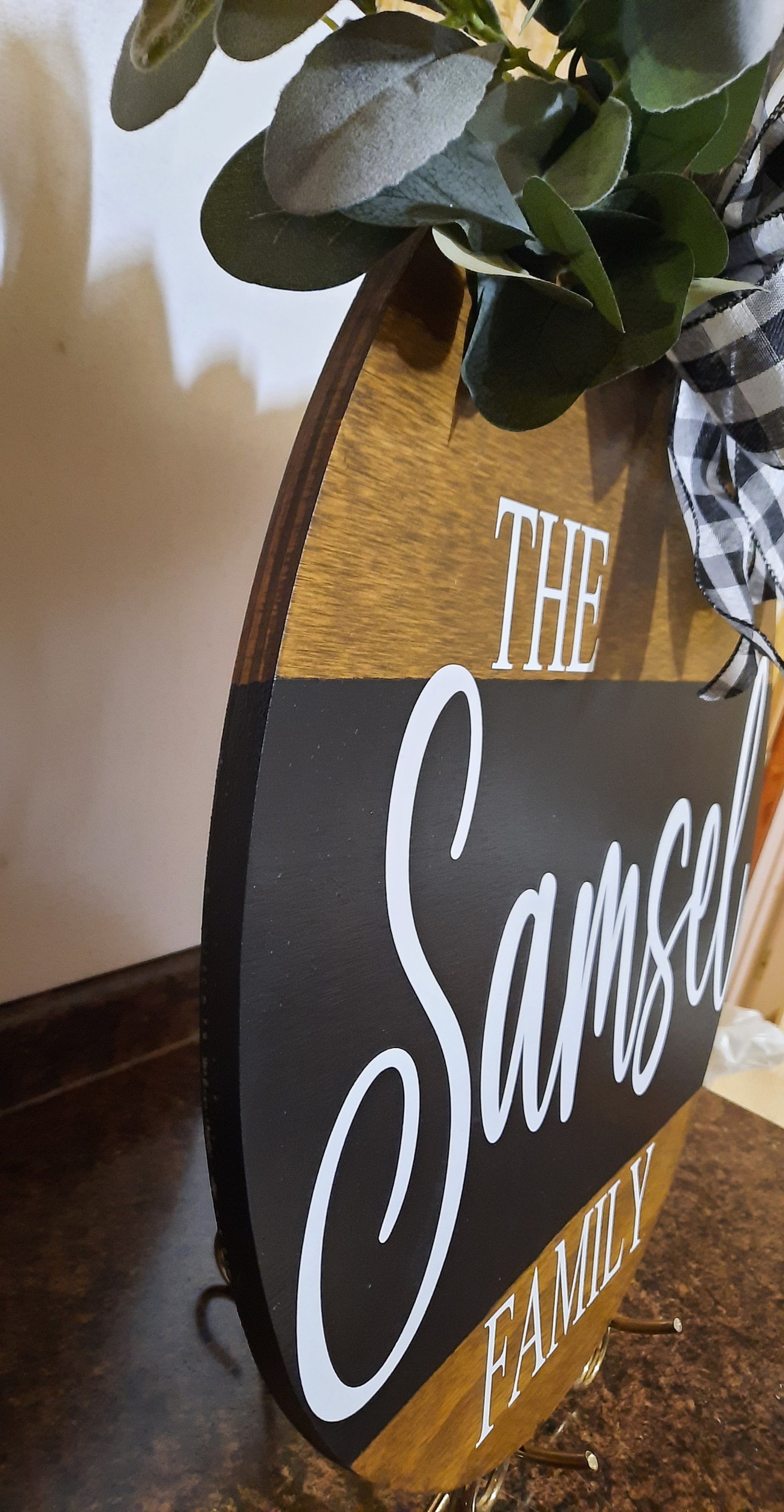 Front Door Decor Front Door Sign Personalized Door Sign - Etsy