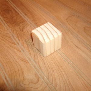 40 Unfinished Wood Blocks, 1 1/2" Unfinished Wooden Blocks, Baby Blocks ...