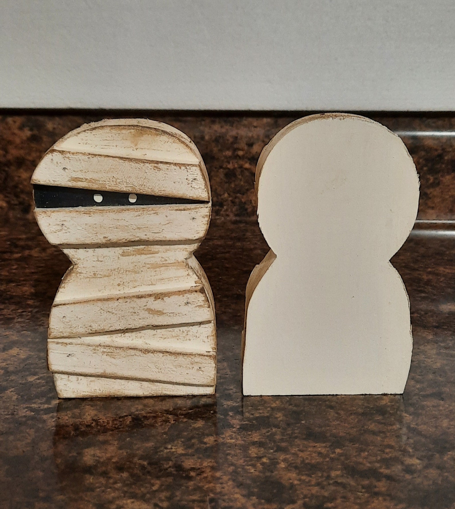 Wooden Mummy Cutouts, 4 1/2" Wood Mummy, Wood Mummy Shape Mummy Shapes ...