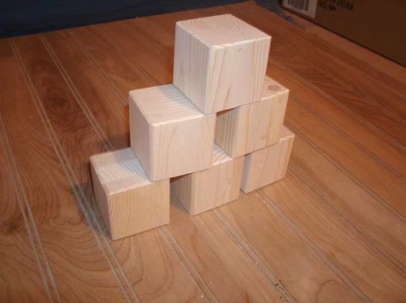 40 Unfinished 2 Wood Blocks 2 Wooden Blocks - Etsy