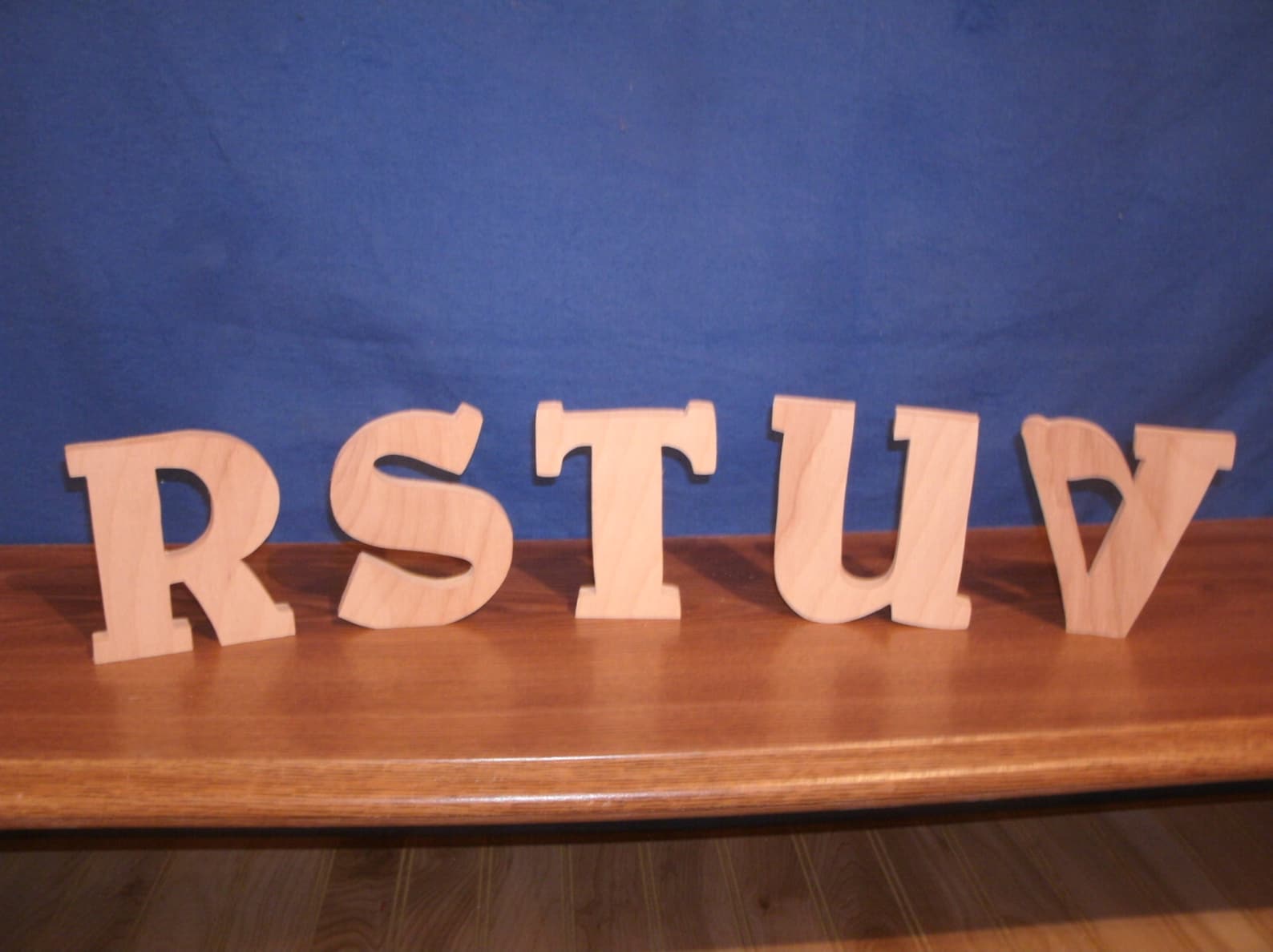 4 Wooden Letters Unfinished Wooden Letters 1/2 - Etsy