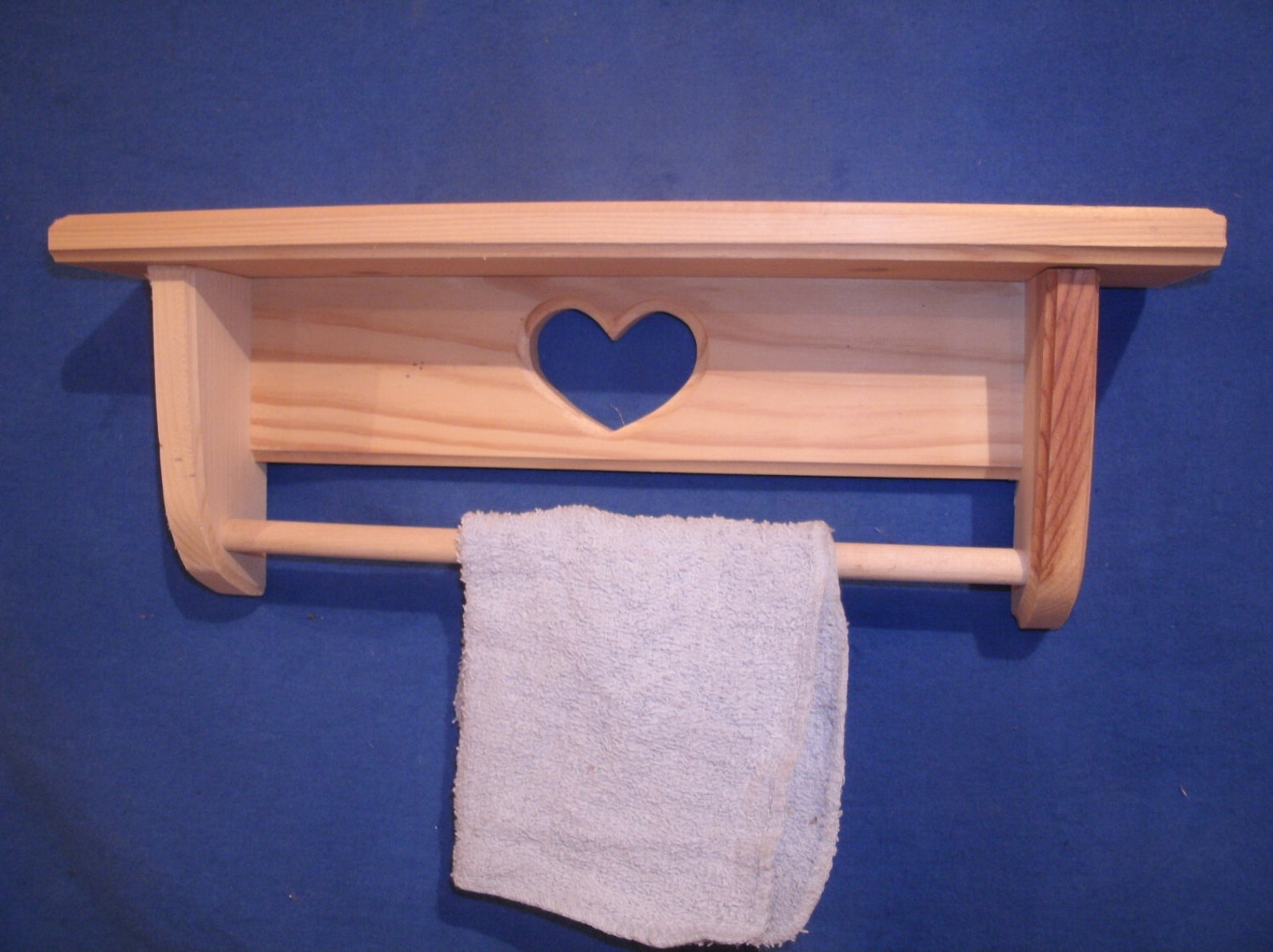 Towel Rack Wooden Towel Rackbathroom Towel Rack Wooden Wall - Etsy
