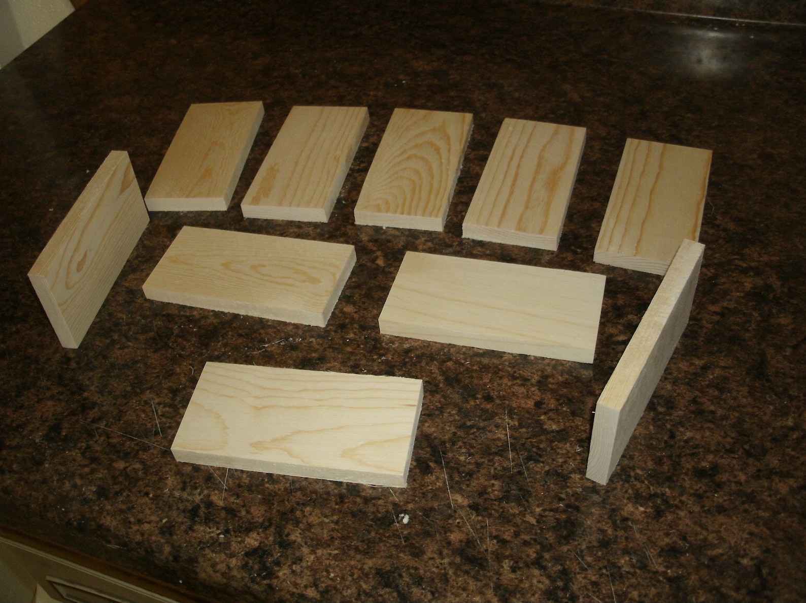 Buy Wooden Blocks 10 5 X 2 1/2 Unfinished Wood Online in India - Etsy