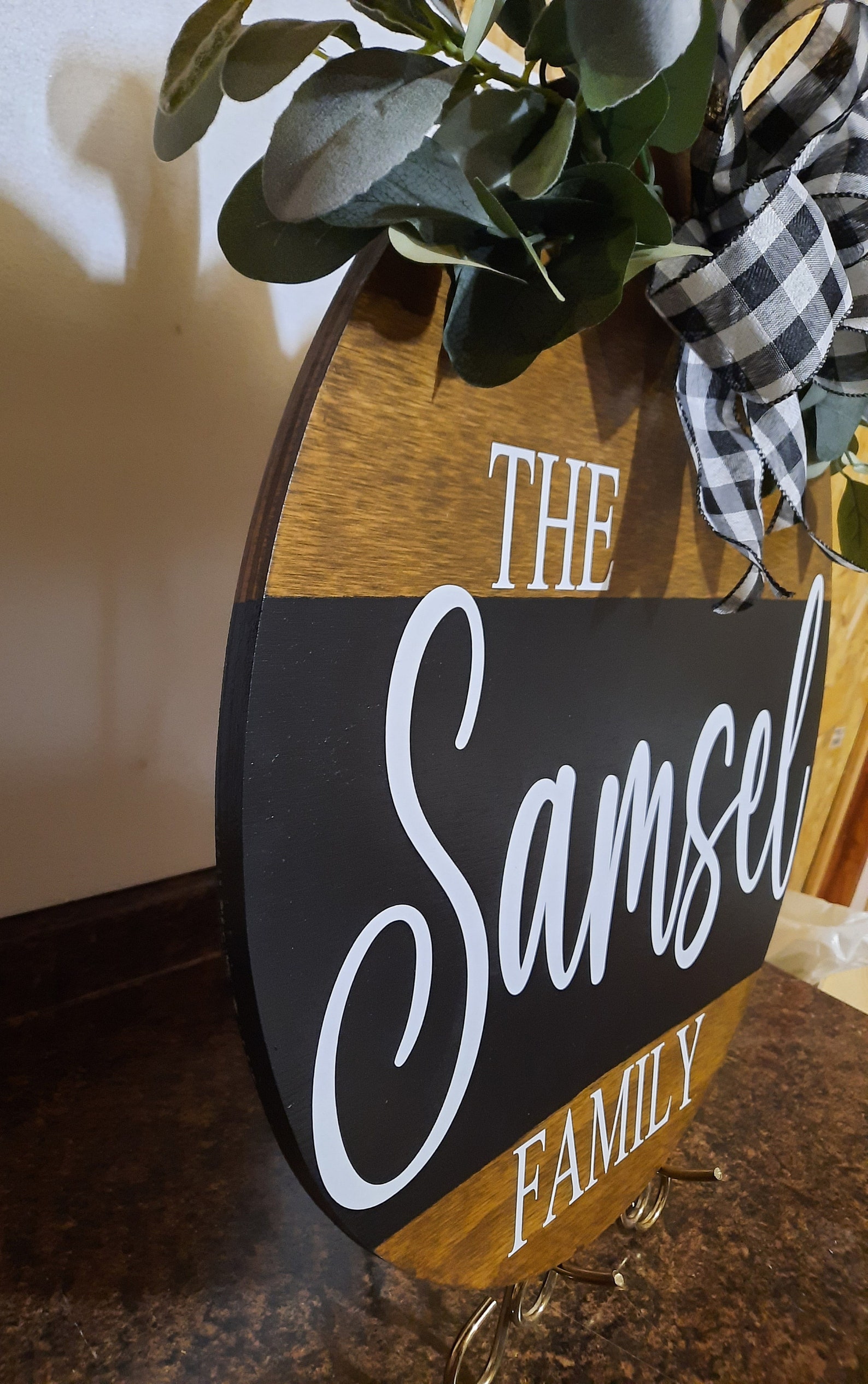 Front Door Decor Front Door Sign Personalized Door Sign - Etsy